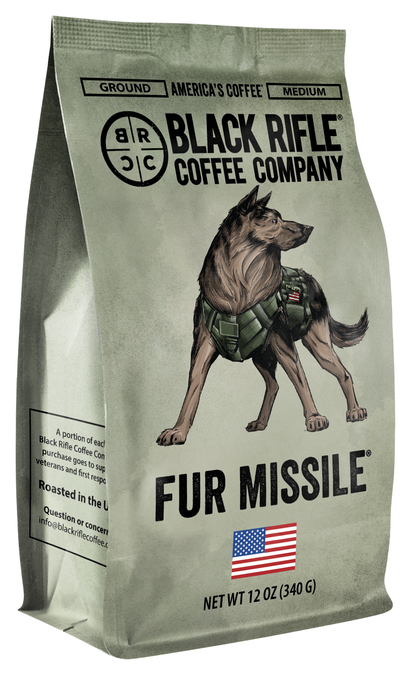 Black Rifle Coffee Company Fur Missile Ground Coffee | Cabela's
